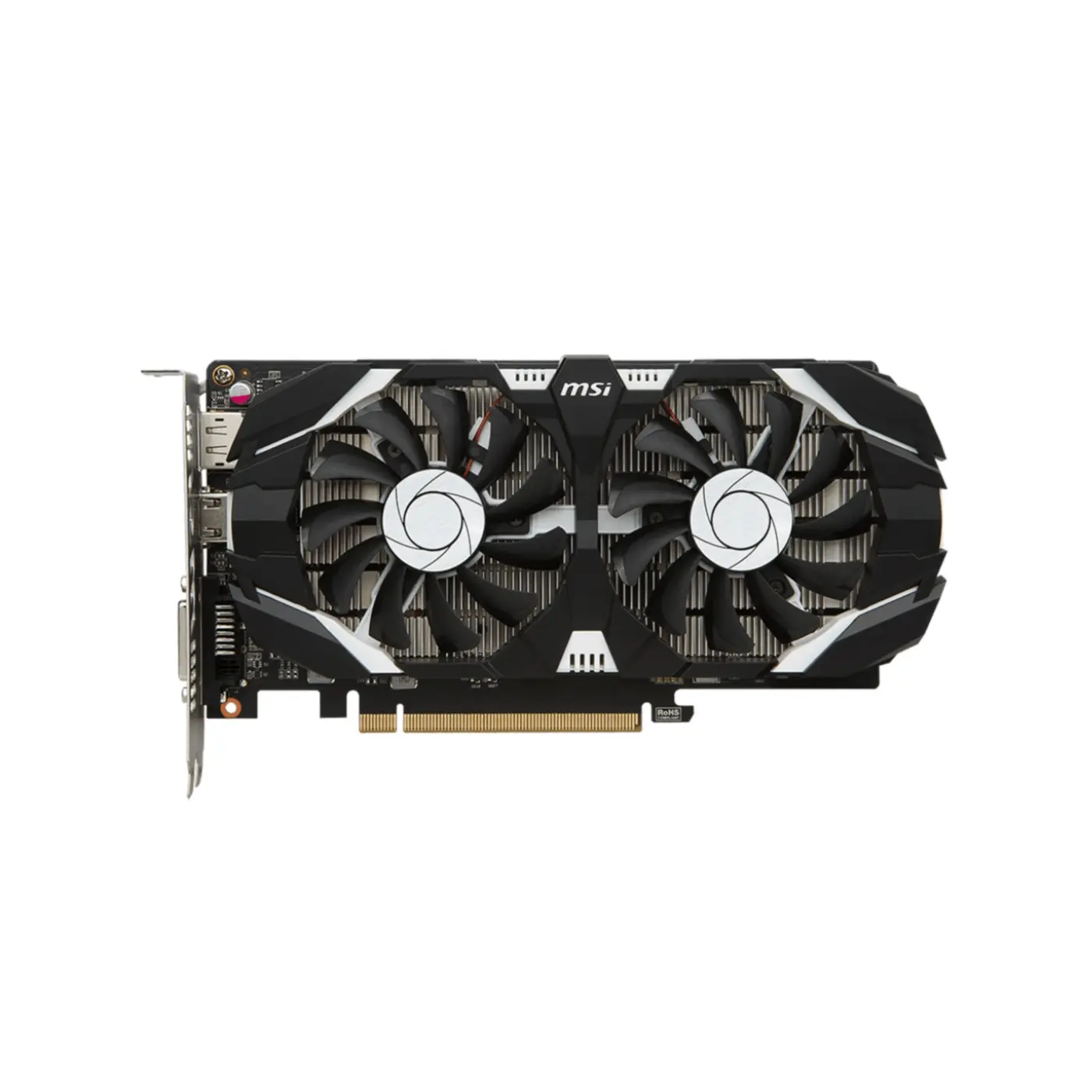 Buy MSI Nvidia GTX 1050 Ti WindForce OC Edition 4GB Gaming Graphics ...